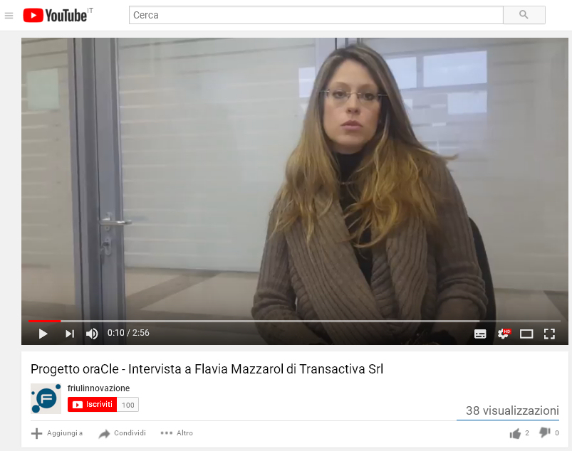 Video Intervista dr.ssa Mazzarol